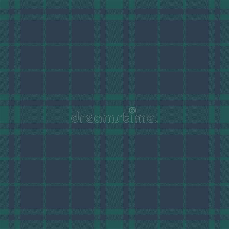 Plaid Seamless Pattern in Green. Check Fabric Texture Stock Vector ...