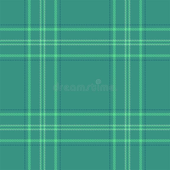 Plaid Seamless Pattern in Green. Check Fabric Texture Stock Vector ...
