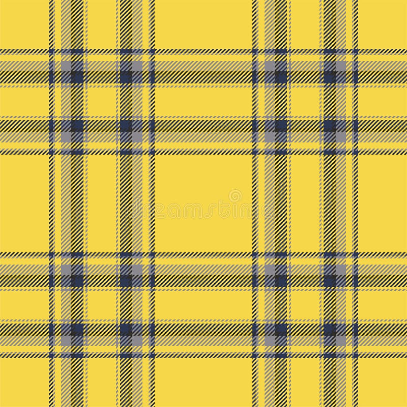 Plaid Seamless Pattern in Orange. Check Fabric Texture Stock Vector ...