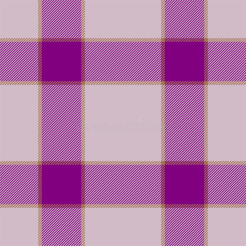 Plaid Seamless Pattern in Pink. Check Fabric Texture Stock Vector ...
