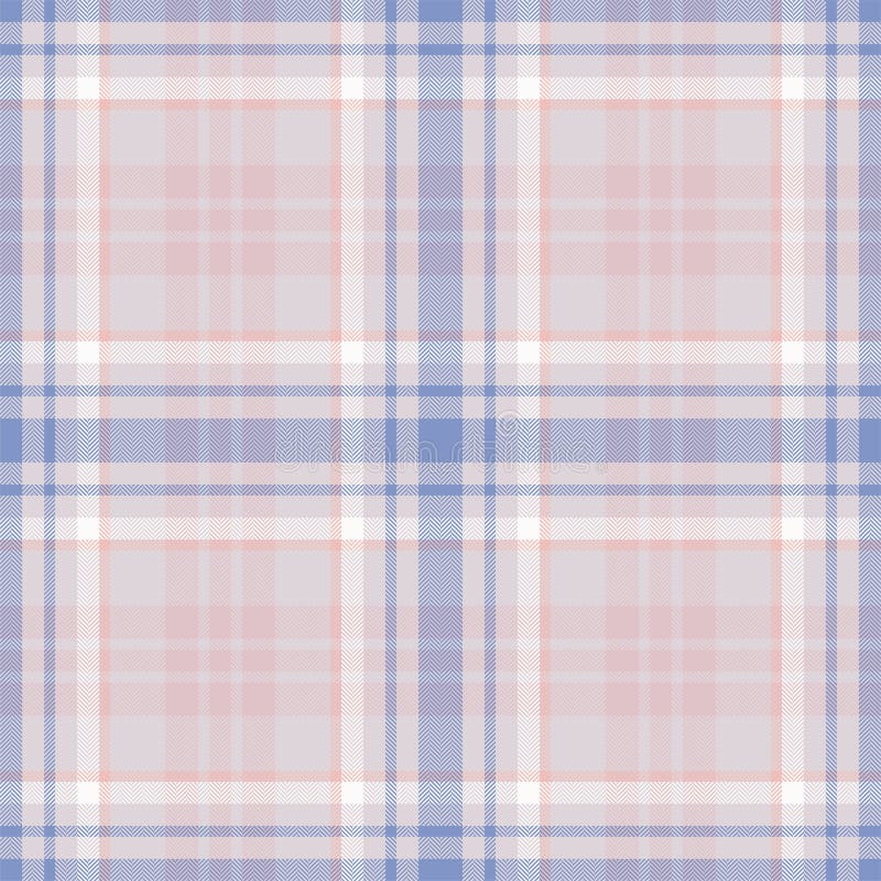 Plaid Seamless Pattern in Pink. Check Fabric Texture Stock Vector ...