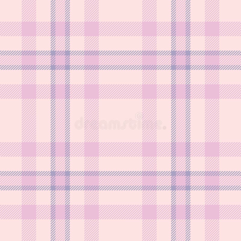 Plaid Seamless Pattern in Pink. Check Fabric Texture Stock Vector ...