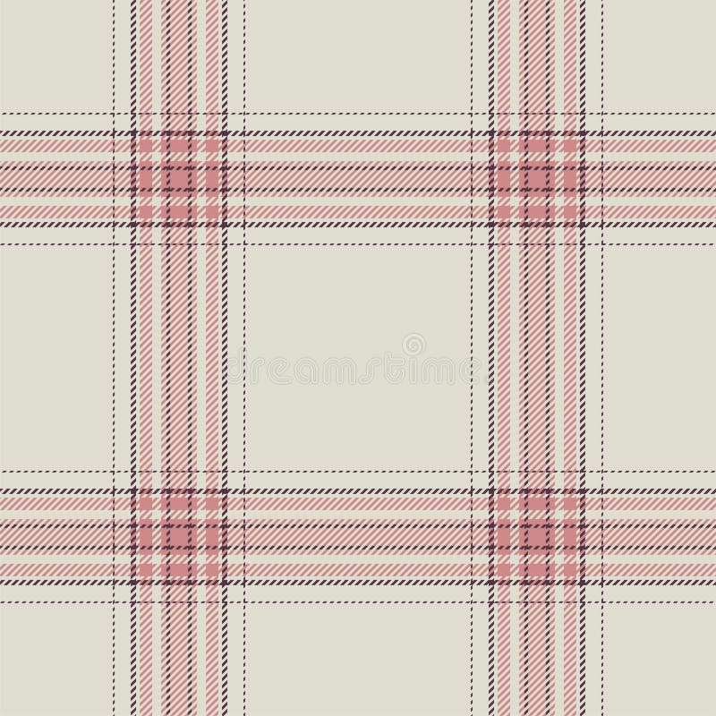 Plaid Seamless Pattern in Pink. Check Fabric Texture Stock Vector ...