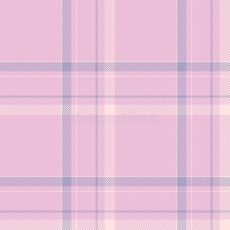 Plaid Seamless Pattern in Pink. Check Fabric Texture Stock Vector ...