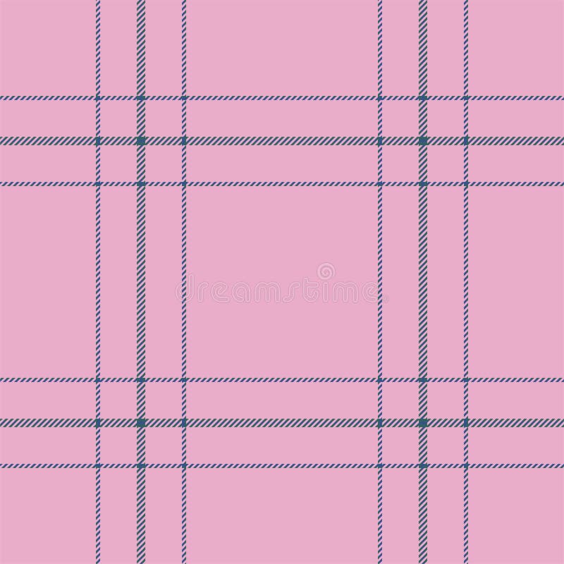 Plaid Seamless Pattern in Pink. Check Fabric Texture Stock Vector ...