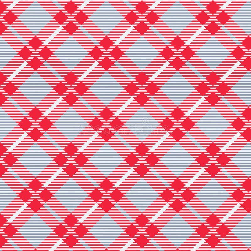 Plaid Tartar or Tart Pattern Stock Illustration - Illustration of ...