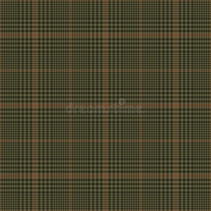 Earthy Autumn Plaid Check Seamless Pattern Stock Vector - Illustration ...