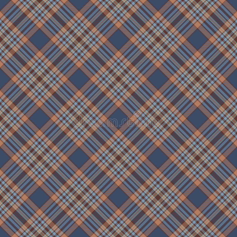 Autumn Plaid Check Seamless Pattern Stock Vector - Illustration of ...