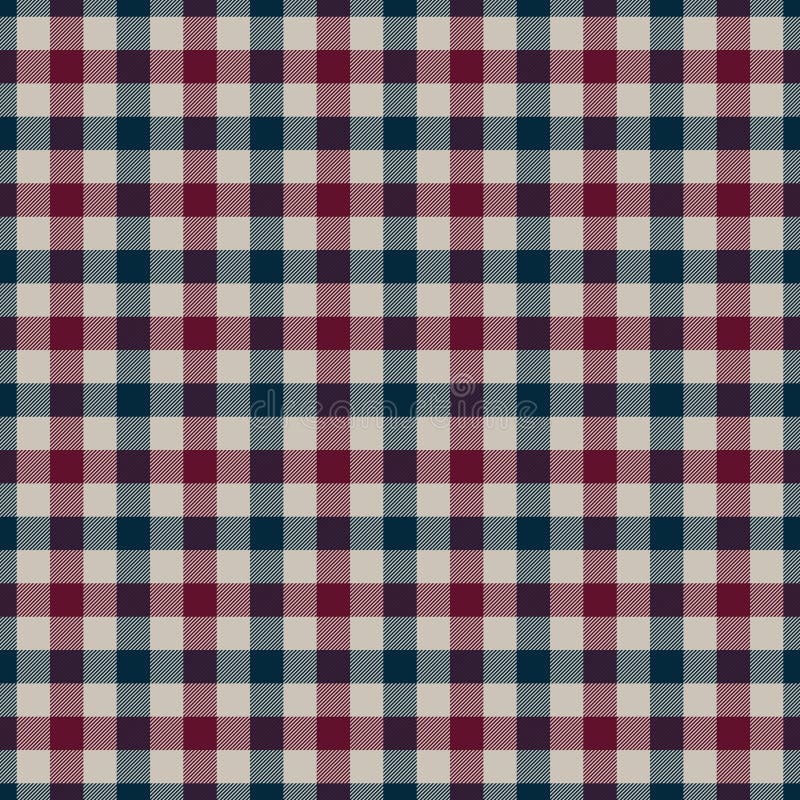 Autumn Plaid Check Seamless Pattern Stock Vector - Illustration of ...
