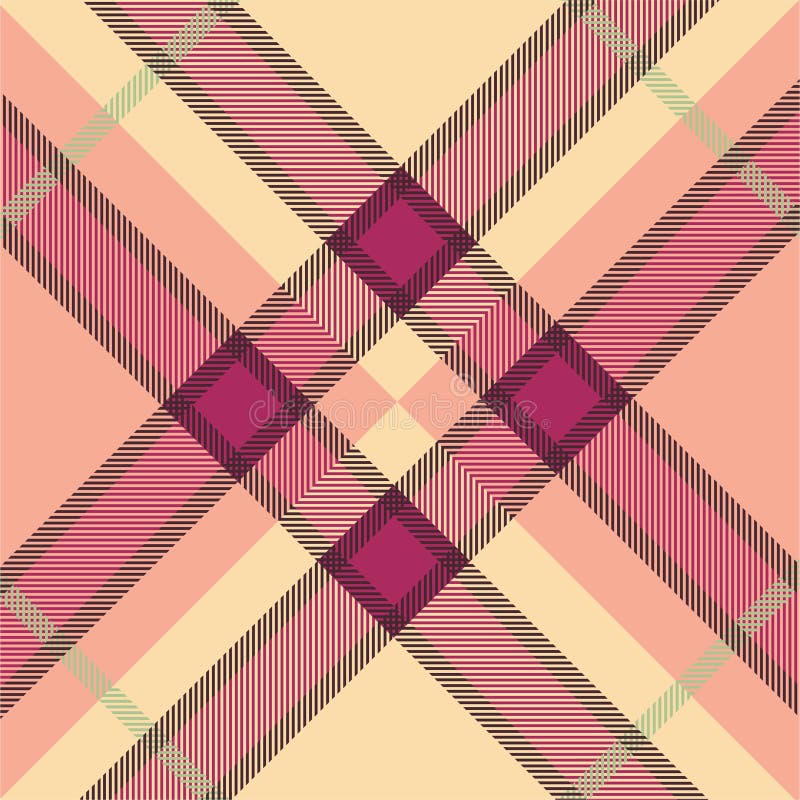 Plaid Texture, Vector Pattern Stock Illustration - Illustration of ...