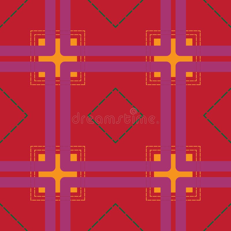 Plaid 4 stock vector. Illustration of graphic, ornament - 64546126