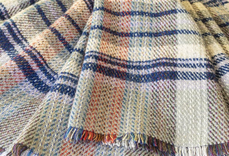 Plaid stock photo. Image of scenic, scottish, handmade - 175222972