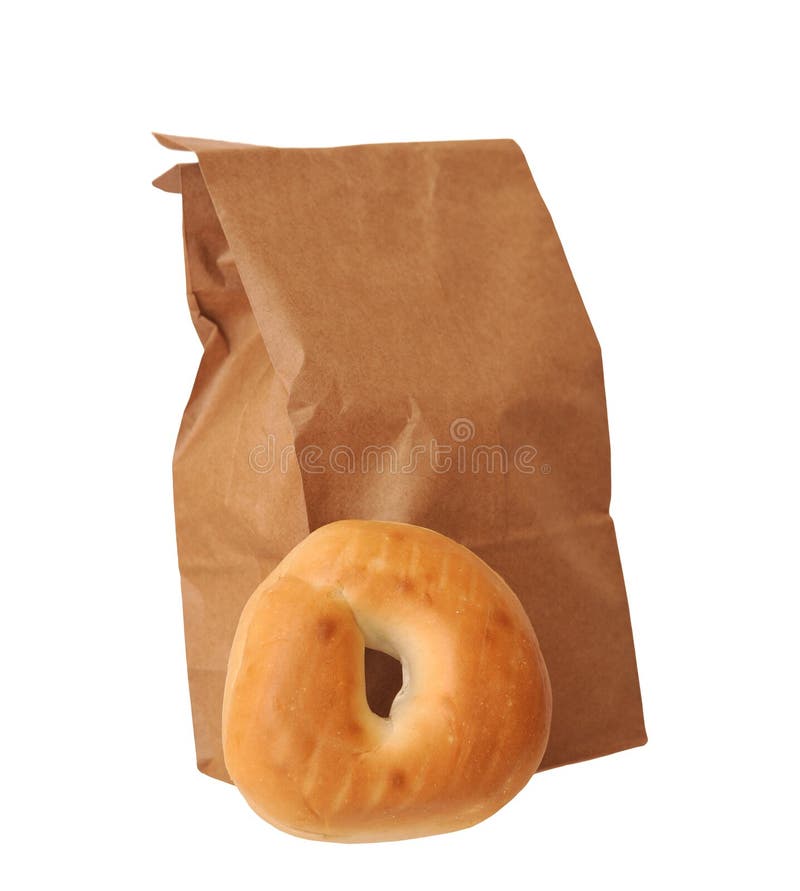 Plain bagel stock image. Image of bread, bagel, isolated - 32390983