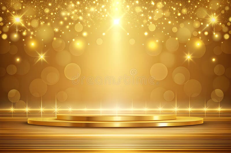Plain Beautiful Gold Light Elegance Fresh Background for the Product ...