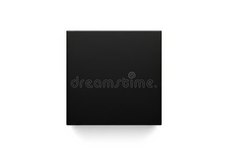 Solid Black Rectangular Box Stock Illustrations – 317 Solid Black ...