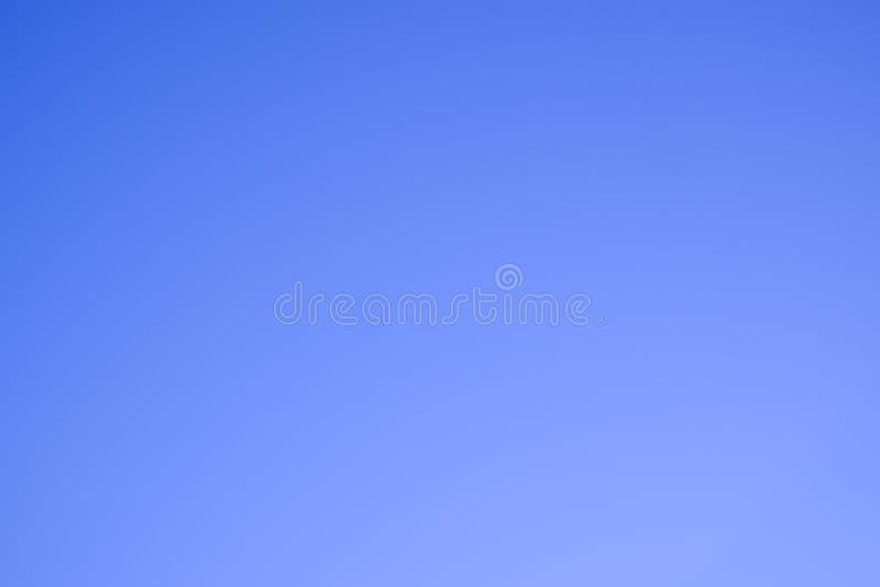 Plain Blue Background. Clear, Deep Cloudless Sky Stock Image - Image of ...