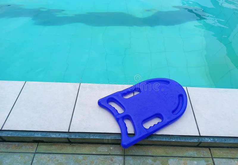 A Plain Blue Swimming Float Stock Image - Image of blue, color: 351896659