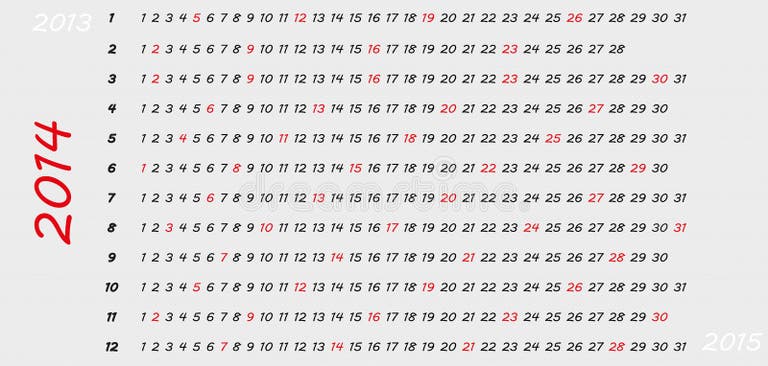 Plain Calendar Stock Illustrations – 3,263 Plain Calendar Stock ...