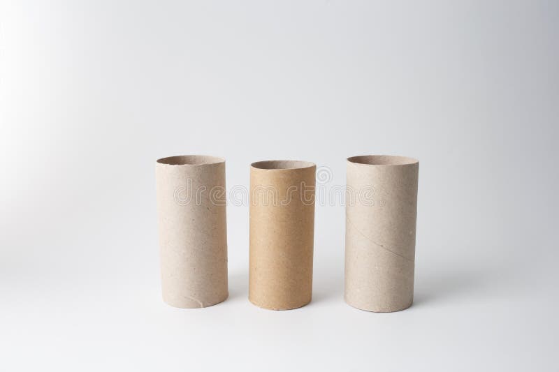 Plain Cardboard Tube for Recycling Crafts or Eco-friendly Projects ...