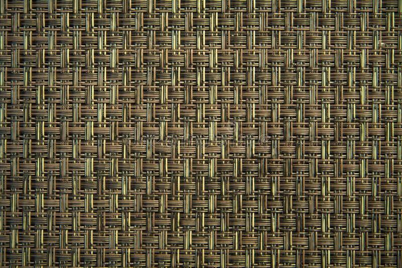 Plain Checkered Brown Woven Mat Texture Background Stock Image - Image ...