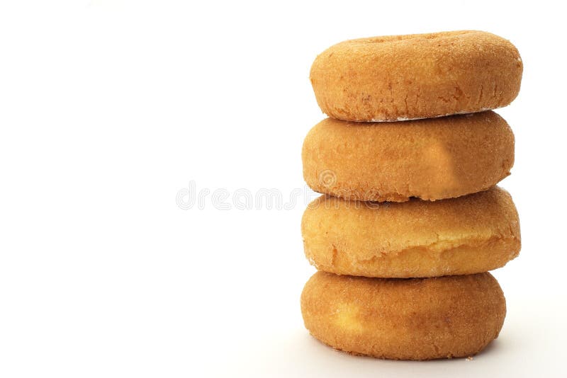 Plain donuts stock image. Image of dough, rich, fried - 1860895