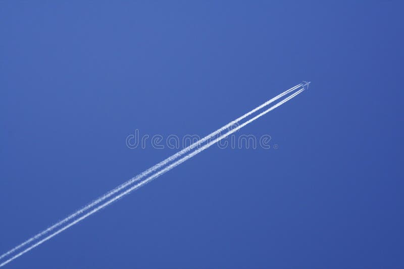 Plain flying in the sky stock photo. Image of airport - 6788576