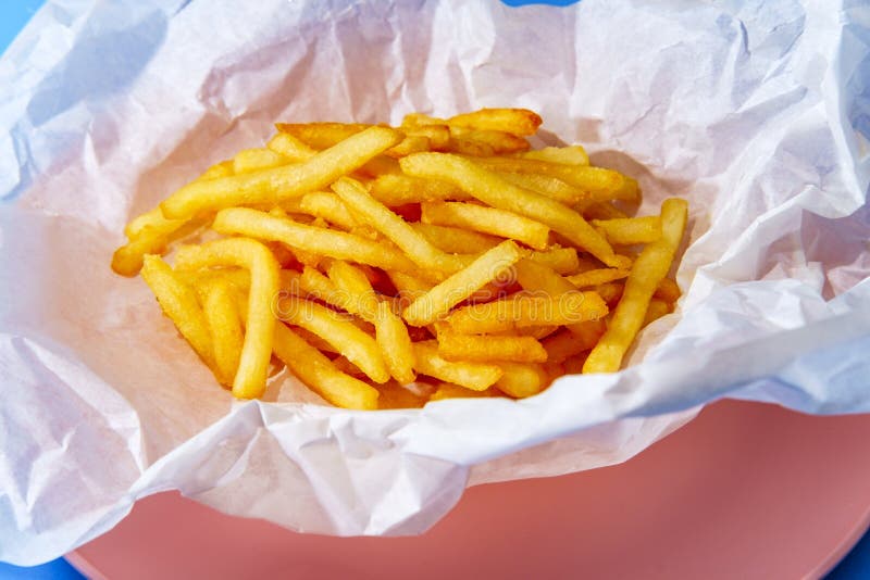 Plain French Fries stock photo. Image of stylized, modern - 226983774