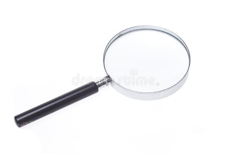 Magnifying Glass Lying on a Legal Contract Stock Photo - Image of ...