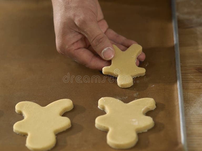 Plain gingerbread man stock image. Image of bread, dough - 33669309