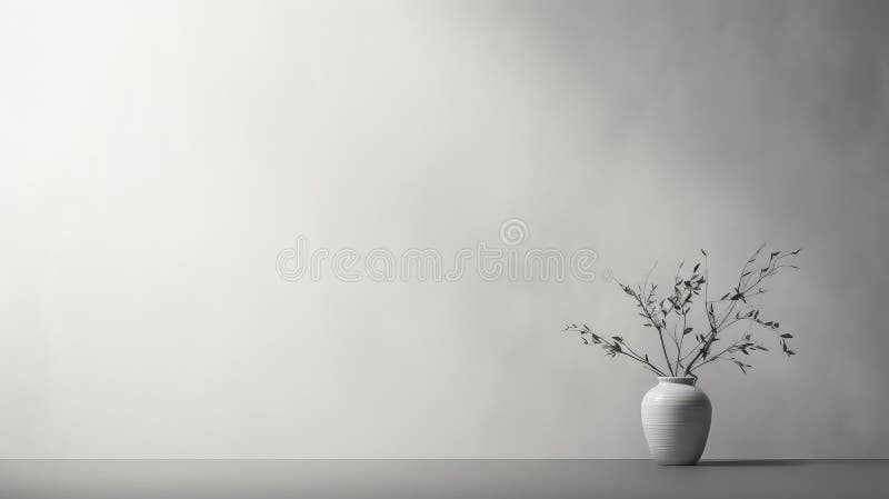 Plain Grey Empty Background Stock Illustration - Illustration of muted ...