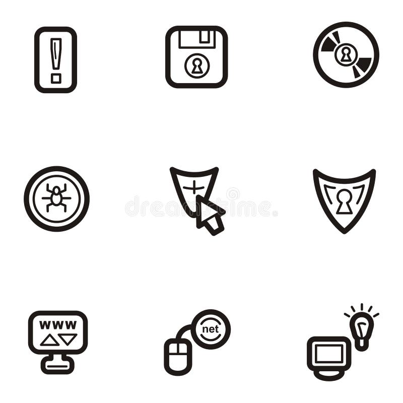 Plain Icon Series - Web stock vector. Illustration of internet - 1960733