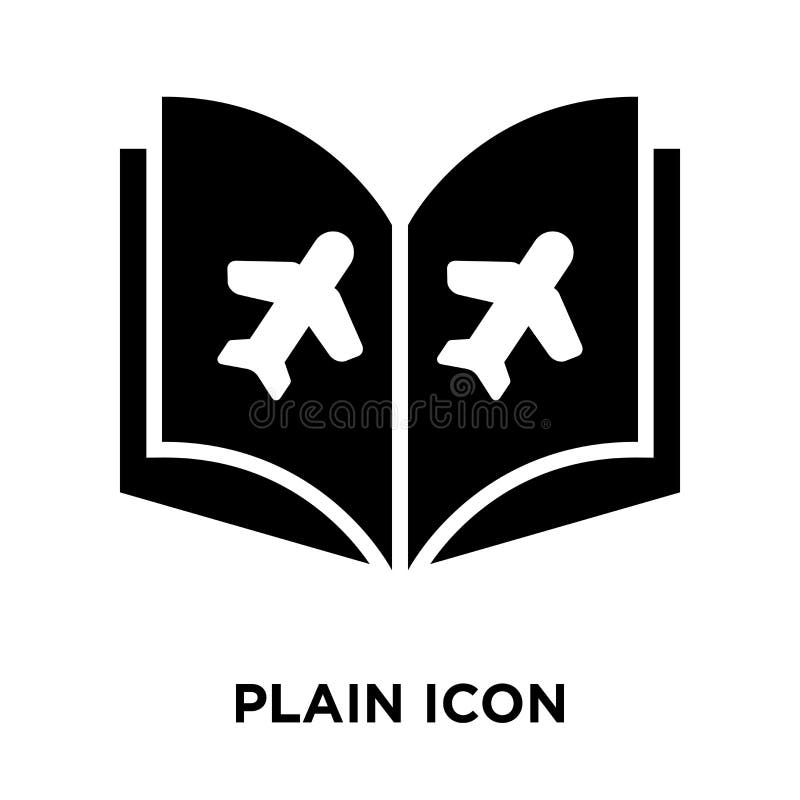 Plain Icon Vector Isolated on White Background, Logo Concept of Stock ...