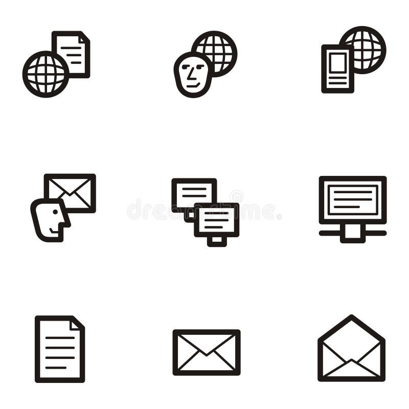 Design Icons Set stock vector. Illustration of brush, sample - 1971891