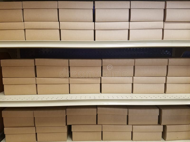 Shoe boxes stock photo. Image of shoe, boxes, plain - 122640906