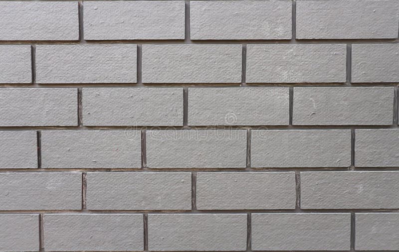 Plain and Neutral Grey Brick Wall Modern Style Stock Image - Image of ...