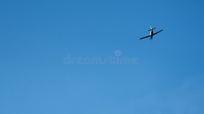 Plain Plane stock image. Image of blue, plane, ticket - 120890177