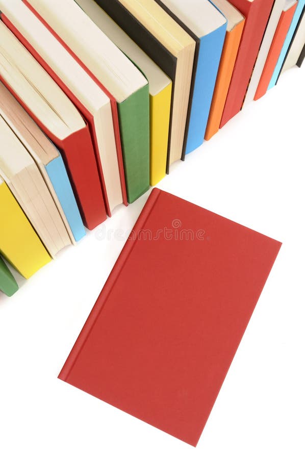 Red Book Cover Isolated Plain Background Stock Photos - Free & Royalty ...
