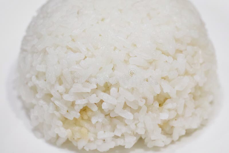 Plain Rice, Rice, White Rice Stock Photo - Image of bowl, asia: 113046460