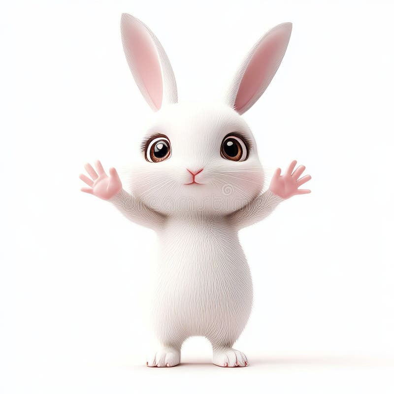 Dancing Pink Bunny Cartoon Stock Illustrations – 255 Dancing Pink Bunny ...