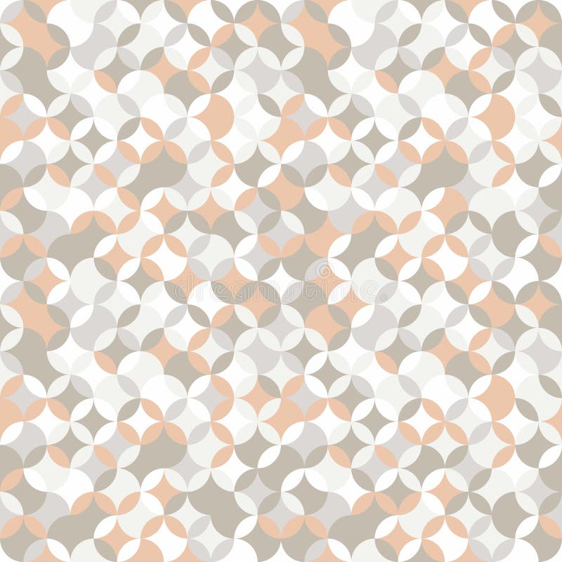 Plain Round Pattern. Based on Traditional Japanese Embroidery. Stock ...