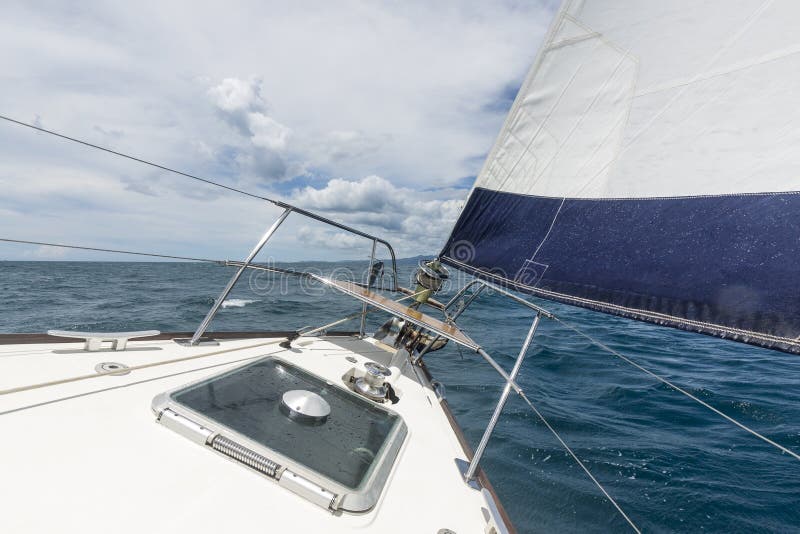 Plain sailing stock photo. Image of water, copy, sailing - 27068028