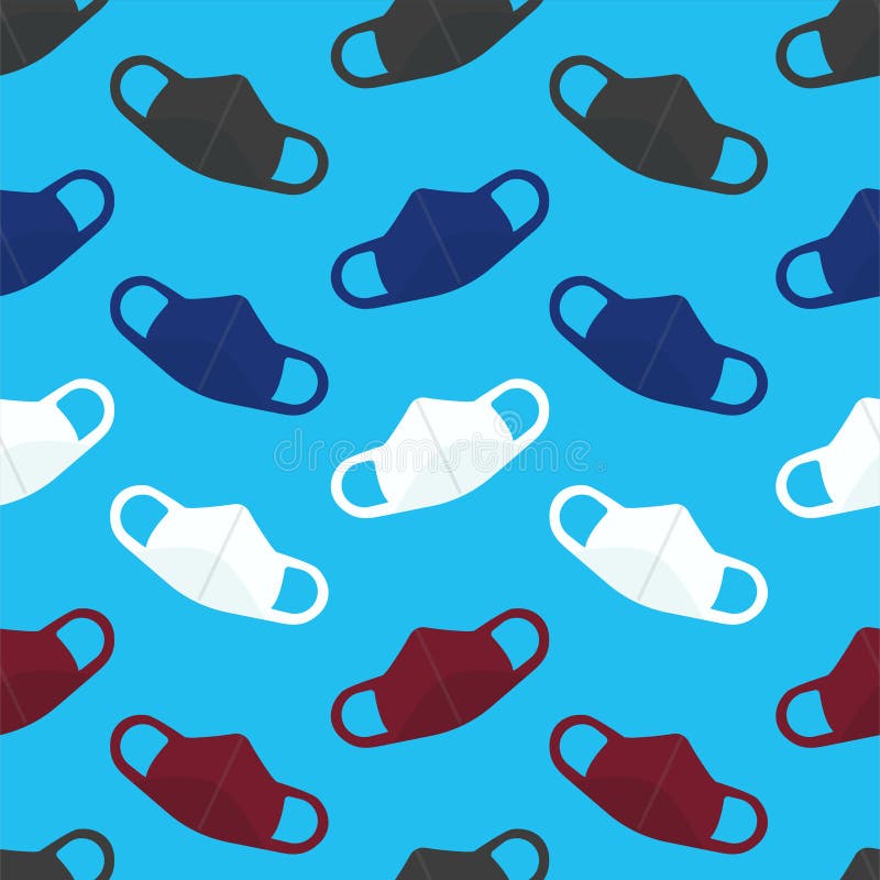 Plain Scuba Mask Template Design. Safety Breathing Masks Stock Vector ...