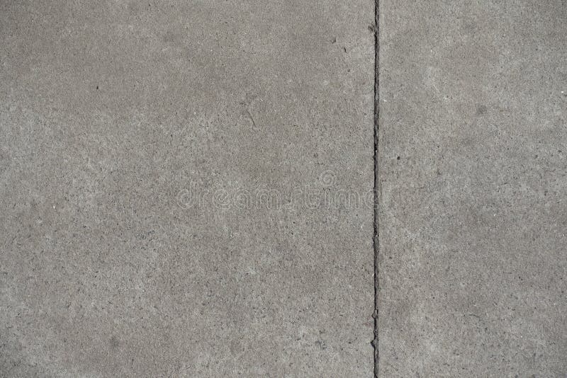 Plain Gray Concrete Slab with One Vertical Joint Stock Photo - Image of ...