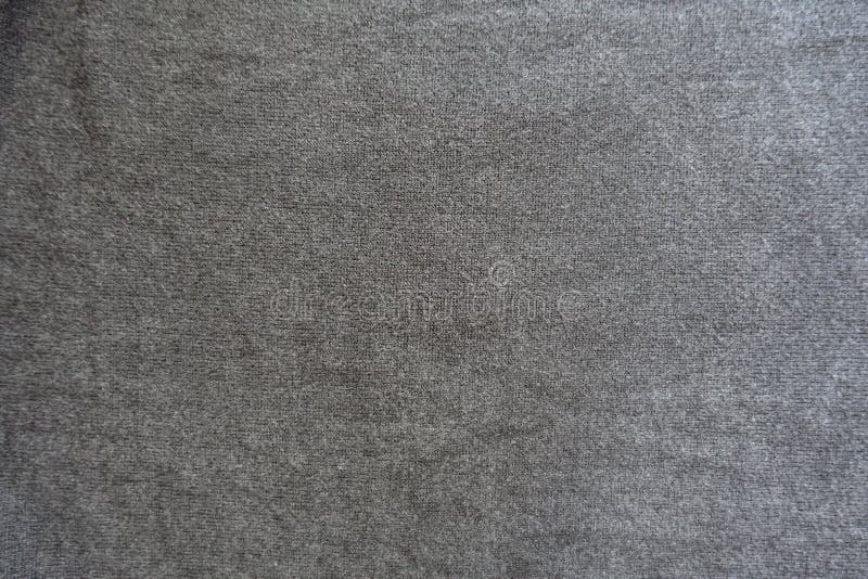 Plain Simple Gray Jersey Fabric from Above Stock Image - Image of ...