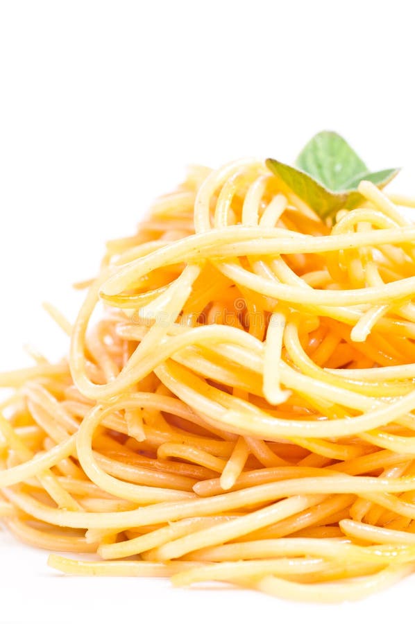 Plain Spaghetti stock image. Image of wheat, meal, detail - 6578251