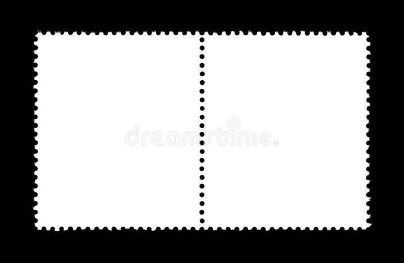 Plain stamp stock illustration. Illustration of border - 23618233