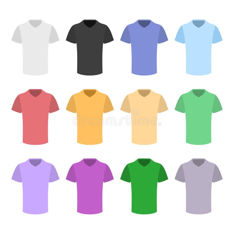 Plain T Shirt Stock Illustrations – 27,238 Plain T Shirt Stock ...