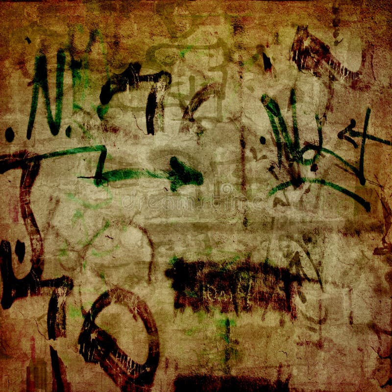 Plain Graffiti Wall Background