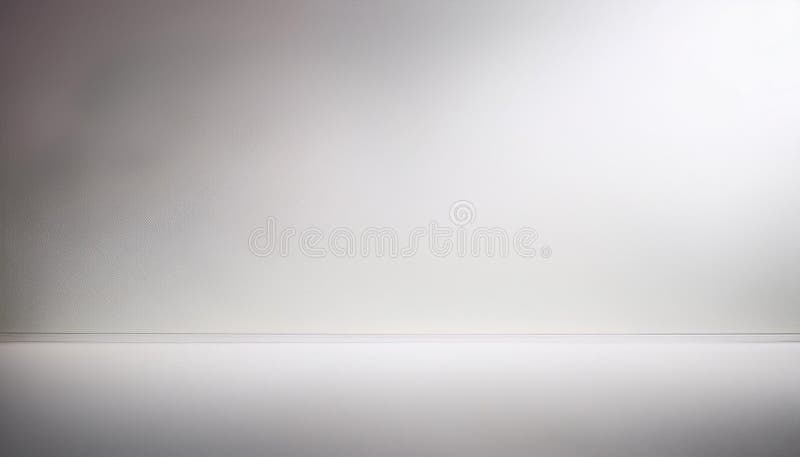 A Plain White Background with Subtle Gradient Shades, Demonstrating a ...