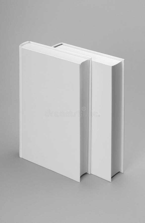 White, Plain Book for Design Layout Stock Image - Image of office ...